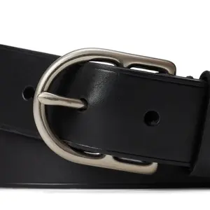 Ralph Lauren Leather Dress Belt - Black