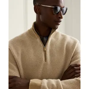 Ralph Lauren Birdseye-knit Cashmere Sweater