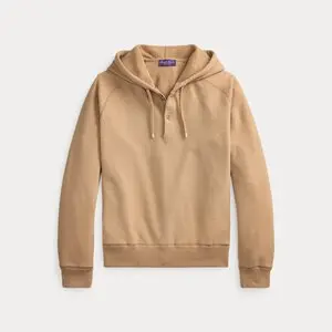 Ralph Lauren Relaxed Fit Wool-cashmere Terry Hoodie