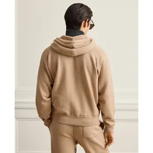 Ralph Lauren Relaxed Fit Wool-cashmere Terry Hoodie