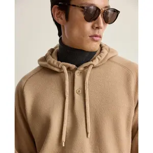 Ralph Lauren Relaxed Fit Wool-cashmere Terry Hoodie