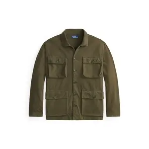 Ralph Lauren Sueded Moleskin Utility Overshirt