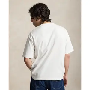 Ralph Lauren Relaxed Fit Jersey T-shirt - White/green
