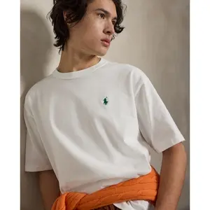 Ralph Lauren Relaxed Fit Jersey T-shirt - White/green