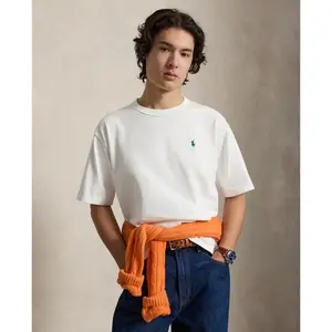 Ralph Lauren Relaxed Fit Jersey T-shirt - White/green