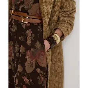 Ralph Lauren Floral Chiffon Shirtdress
