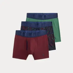 Ralph Lauren 4d-flex Microfiber Boxer Brief 3-pack - Multi
