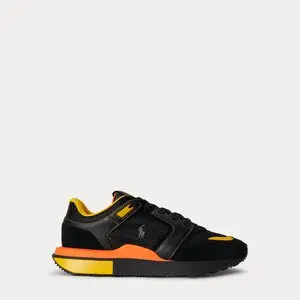 Ralph Lauren Train 89 V2 Suede & Mesh Sneaker