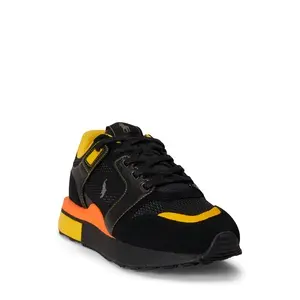 Ralph Lauren Train 89 V2 Suede & Mesh Sneaker