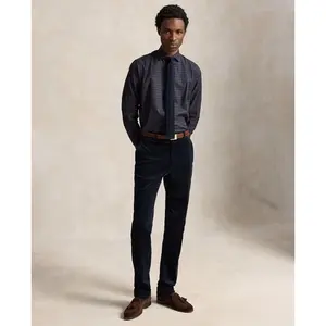 Ralph Lauren Classic Fit Checked Twill Shirt - Black Forest Multi