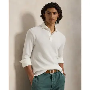 Ralph Lauren Standard Fit Waffle-knit Polo Shirt