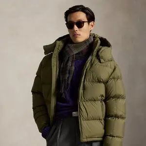 Ralph Lauren Gorham Relaxed Fit Down Jacket - Basic  Olive