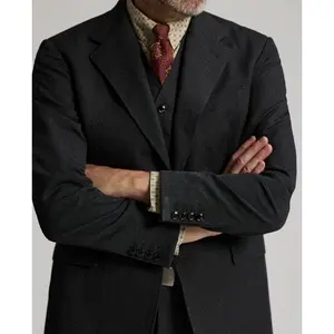 Ralph Lauren Jaspé Herringbone Suit Jacket