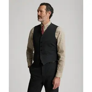 Ralph Lauren Jaspé Herringbone Vest