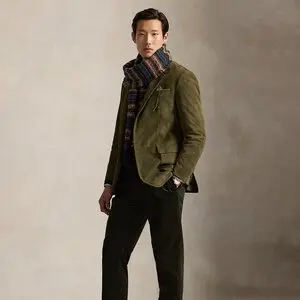 Ralph Lauren Corduroy Suit Trouser Dark Loden