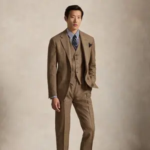 Ralph Lauren Polo Tailored Glen Plaid 3-piece Suit