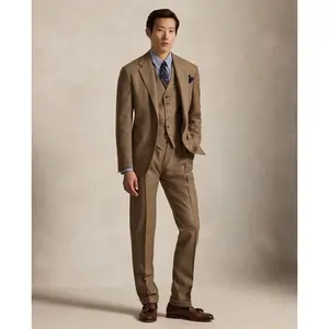 Ralph Lauren Polo Tailored Glen Plaid 3-piece Suit