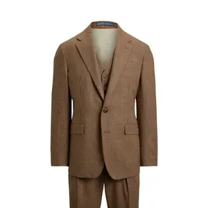 Ralph Lauren Polo Tailored Glen Plaid 3-piece Suit