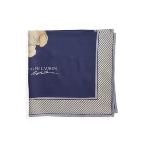 Ralph Lauren Polo Bear Wool-silk Bandanna
