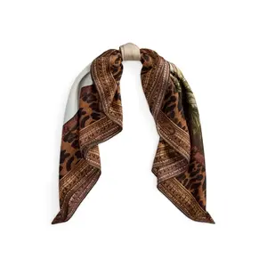Ralph Lauren Scenic-print Silk Twill Square Scarf