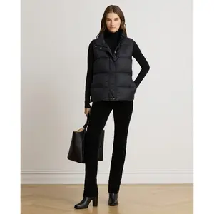 Ralph Lauren Channel-quilted Funnelneck Down Vest