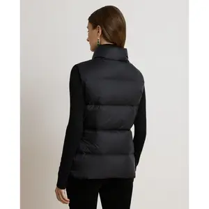 Ralph Lauren Channel-quilted Funnelneck Down Vest