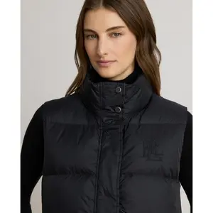 Ralph Lauren Channel-quilted Funnelneck Down Vest