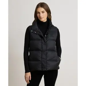 Ralph Lauren Channel-quilted Funnelneck Down Vest