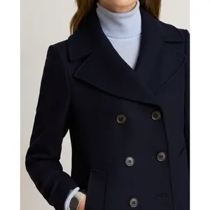 Ralph Lauren Wool-blend Peacoat