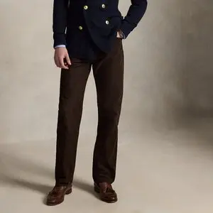 Ralph Lauren Straight Fit Corduroy Pant Dark Beech