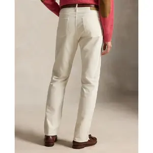 Ralph Lauren Straight Fit Corduroy Pant - Warm White