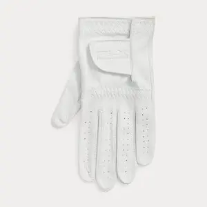 Ralph Lauren Cabretta Leather Golf Glove – Left Hand - White