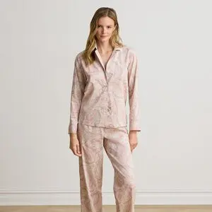 Ralph Lauren Paisley Cotton-blend Lawn Sleep Set - Ivory Print