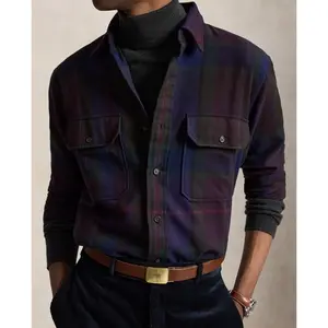 Ralph Lauren Classic Fit Plaid Twill Workshirt