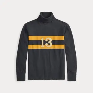 Ralph Lauren Striped Jersey Turtleneck