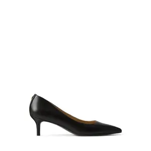 Ralph Lauren Adrienne Leather Pump - Black