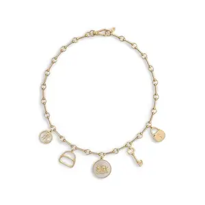 Ralph Lauren Gold-plated Charm Necklace