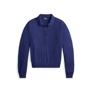Ralph Lauren Wool Polo-collar Sweater - Winter Night Navy