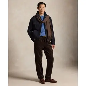 Ralph Lauren The Ashdale Suede Shacket - Collection Navy
