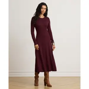 Ralph Lauren Wool Crewneck Sweater Dress