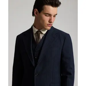 Ralph Lauren Pinstripe Twill Suit Jacket