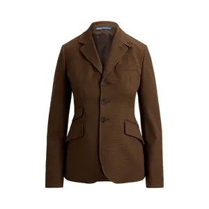 Ralph Lauren Single-breasted Tweed Hacking Blazer