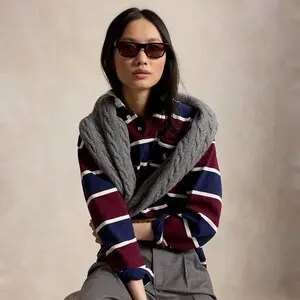 Ralph Lauren Oversize Cotton Rugby Shirt