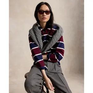 Ralph Lauren Oversize Cotton Rugby Shirt
