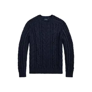 Ralph Lauren Aran-knit Cotton Sweater