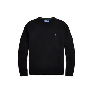 Ralph Lauren Wool Crewneck Sweater - Polo Black
