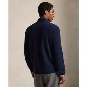Ralph Lauren Cashmere Mockneck Cardigan