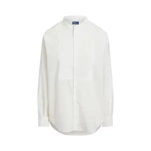 Ralph Lauren Washed Cotton Tuxedo Shirt