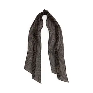 Ralph Lauren Foiled Crinkle Chiffon Wrap Scarf