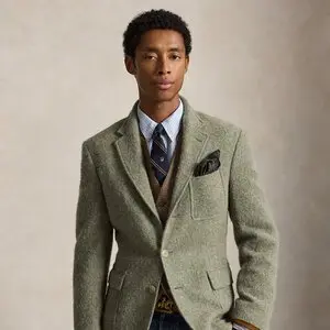 Ralph Lauren Polo Tailored Fit Tweed Sport Coat - Lovat
